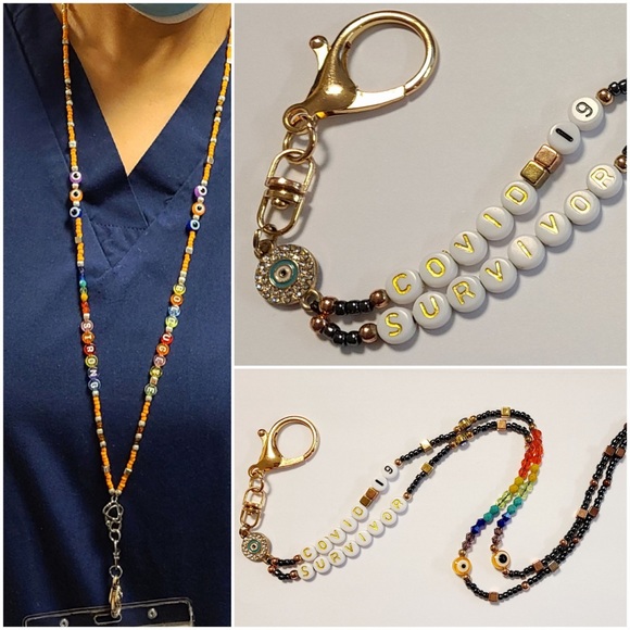Jewelry | Premade Id Lanyards Designs Vary | Poshmark